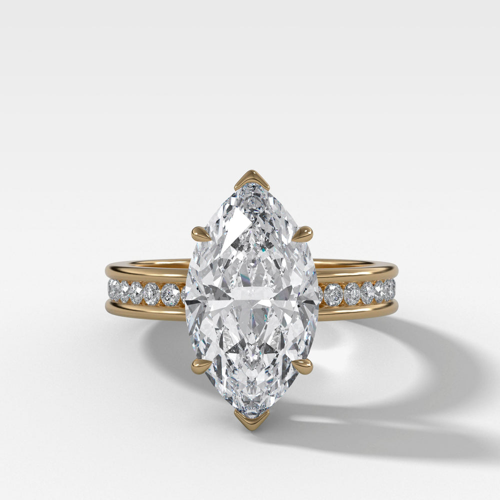 Marquise Cut Engagement Rings